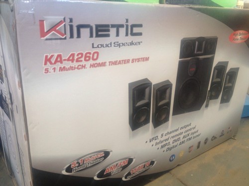 KINETIC KA-4260 SPEAKER SYSTEM HOME THEATER | eBay Australia