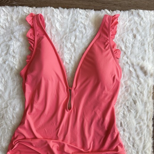 EUC Kate Spade New York one 1 pc swim suit tank pads lined XL XLARGE ...