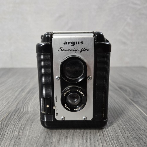 Argus Seventy-Five Lumar 75mm Twin Lens Camera, Tested and Working | eBay