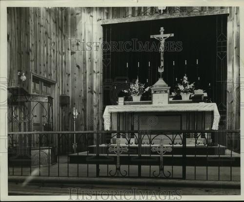 1955 Press Photo Inside Holy Ghost Catholic Church - hca27726 | eBay