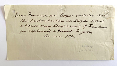 James Biddle, Autograph Quote - USS Ship Commander, Commodore War 1812 ...