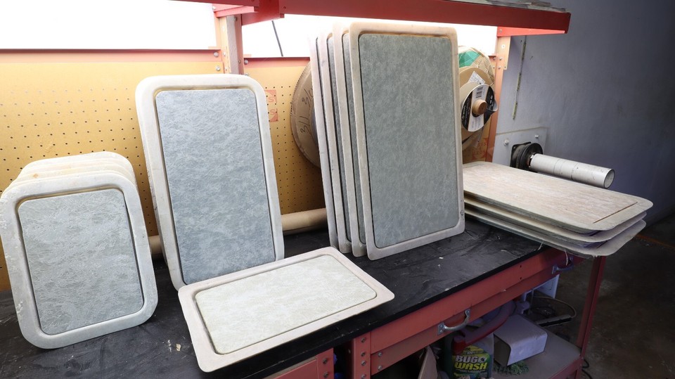 Anchor Locker Fiberglass Hatch Tapered Style | eBay