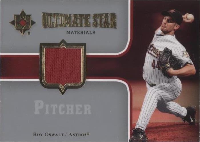 2007 Ultimate Collection - Ultimate Star Materials Roy Oswalt #SM-OR ...