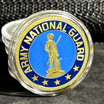 NATIONAL GUARD US Army *Always There Always Ready Challenge Coin NEW ...