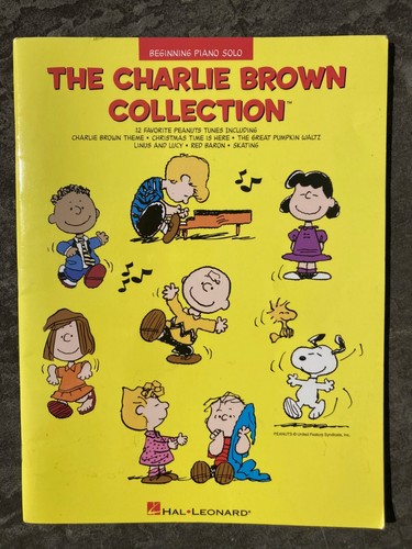 The Charlie Brown Collection, Beginning Piano Solo, 12 Favorite Peanuts ...