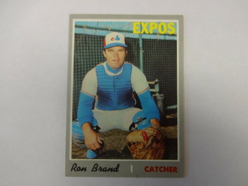 1970 Topps Baseball Ron Brand Montreal Expos Card #221 | eBay