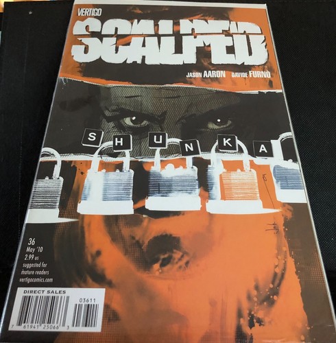 VERTIGO SCALPED S H U N K A ~ #36 MAY 2010 ~ JASON AARON & DAVIDE FURNO ...