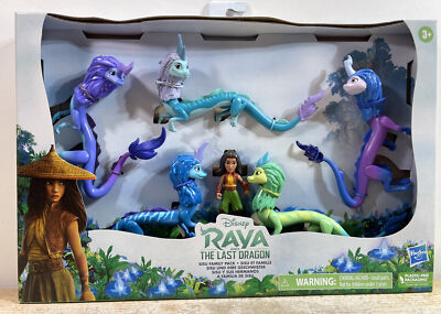 Disney RAYA And The Last Dragon SISU FAMILY PACK Pengu Jagan Amba ...