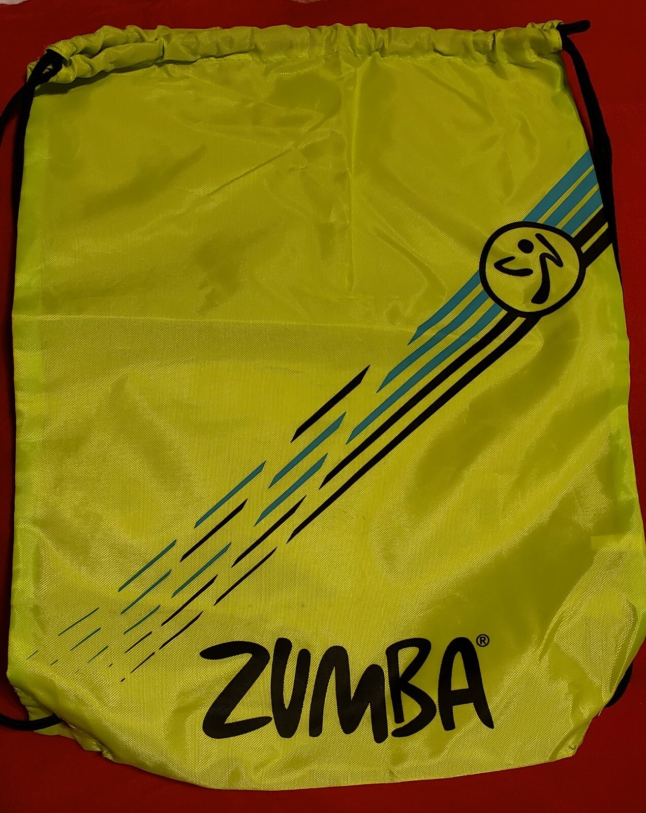 Brand New Zumba Drawstring Backpack - Zumba Green | eBay