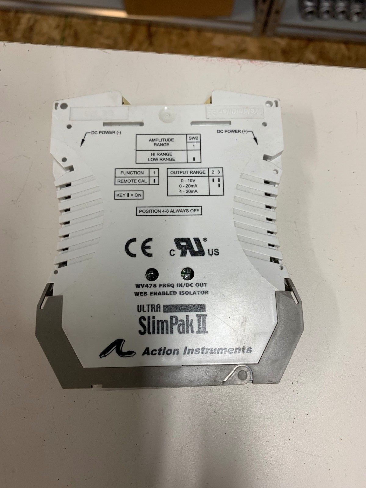 ACTION INSTRUMENTS ULTRA SLIMPAK II SIGNAL CONDITIONER W119 | eBay