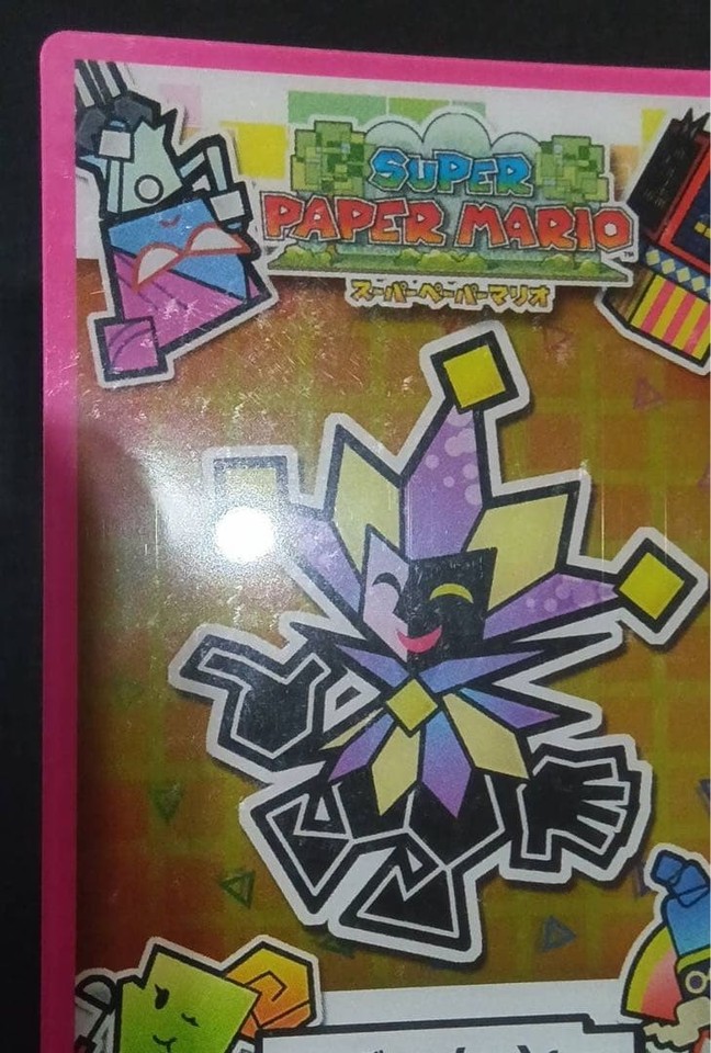 Dimentio card Super Paper Mario Gummy goods | eBay UK