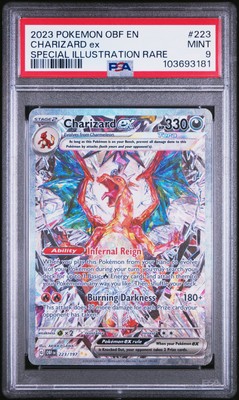 2023 POKEMON OBF EN-OBSIDIAN FLAMES SPECIAL ILLUSTRATION RARE CHARIZARD ...