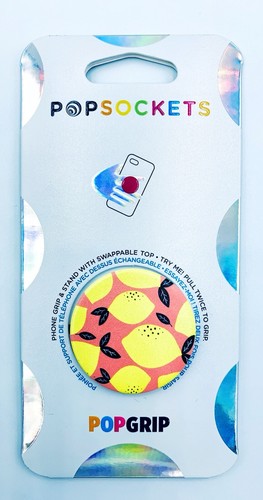 Authentic Popsockets Lemon Drop 🍋 Swappable Top Phone Popsocket Pop ...