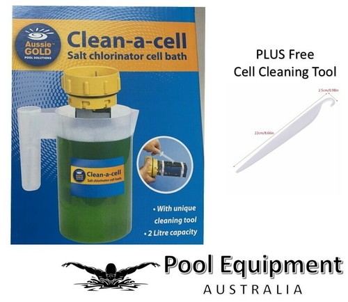 POOL CELL CLEANER Clean A Cell Jug Cleaning Container | eBay Australia