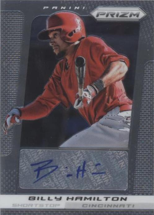 2013 Panini Prizm - Autographs Billy Hamilton #RBC (AU, RC) for sale ...