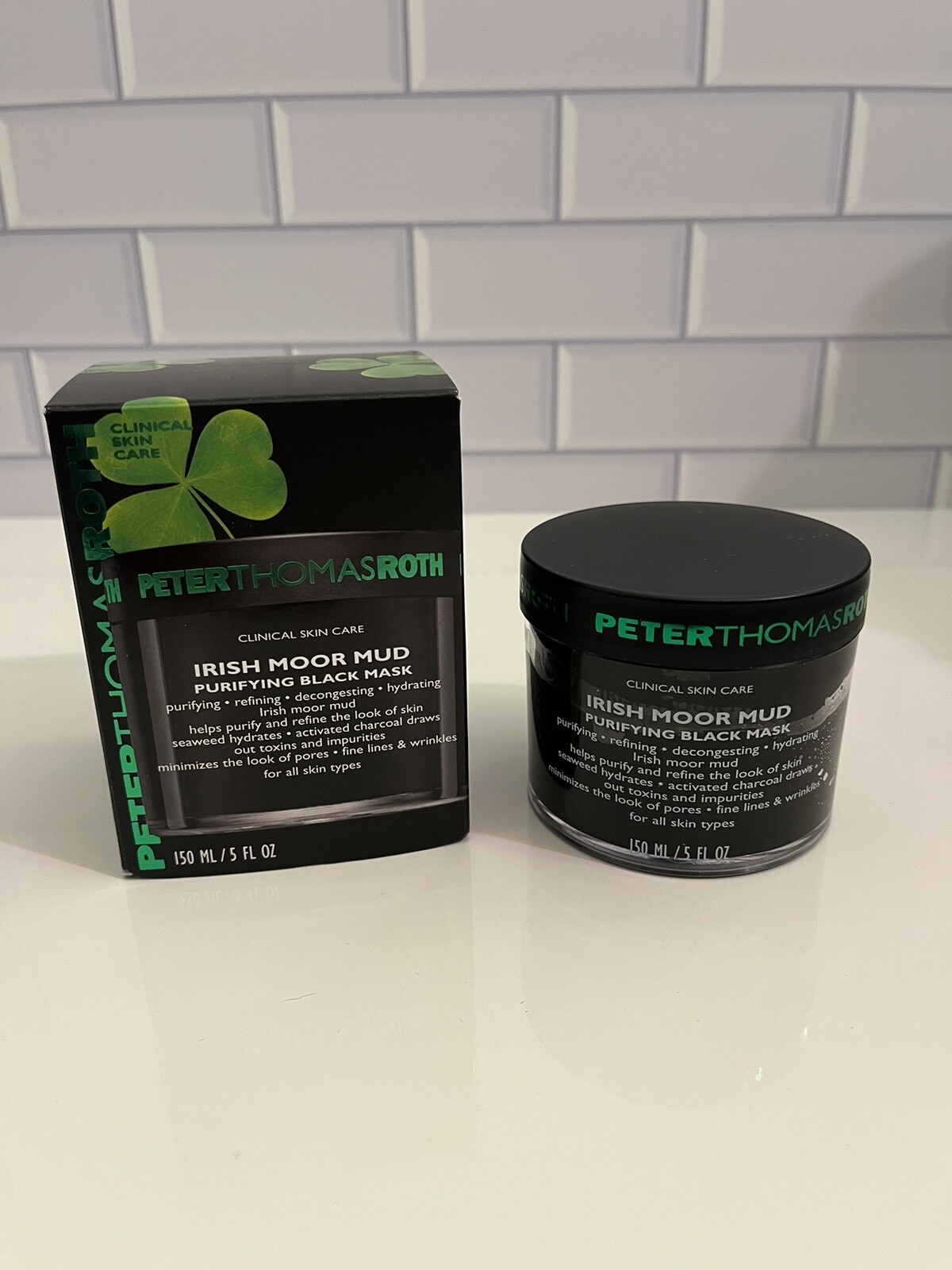 Peter Thomas Roth Irish Moor Mud Purifying Black Mask 150ml/ 5 Fl oz ...