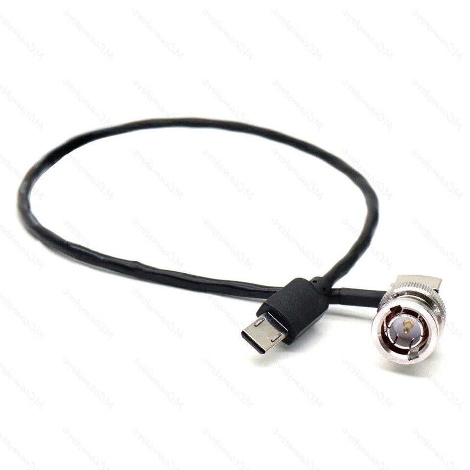 BNC to Multi/Micro USB Cable for Sony FX3 FX30,Tentacle Sync Timecode ...