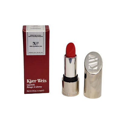 Kjaer Weis Lipstick Confidence Red Full Size .15 fl oz 4.4 ml ...