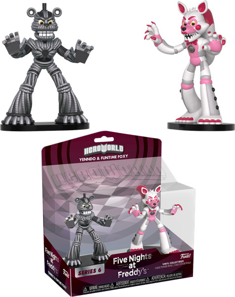 Funko Hero World: Five Nights at Freddy's - FNAF-2 Pack- Funtime Foxy ...