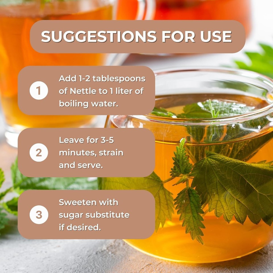 Nettle Te de Ortiga Loose Leaf Herbal Tea Dried Stinging Nettle Root ...