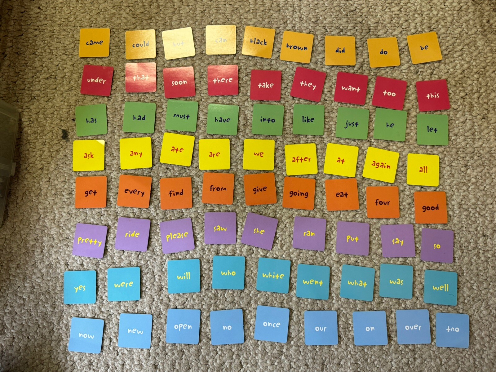 Pete The Cat Groovy Wods Game Scholastic Bingo Sight Word Learning ...