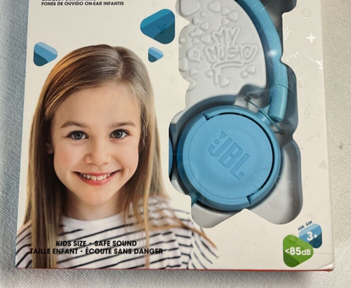Genuine JBL JR300 Kids Folding On-Ear Headphones Blue NIB | eBay