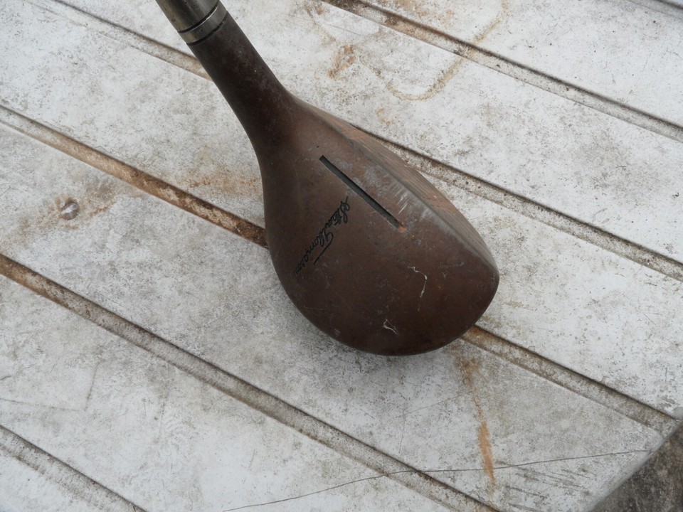 Vintage Stan Thompson “Ginty” Utility Rescue Metal Fairway Driver Golf ...