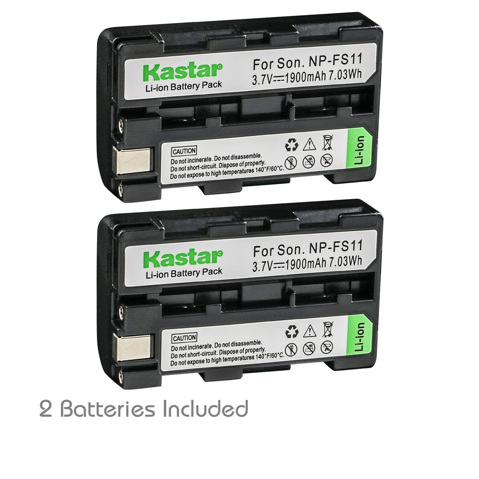 Kastar Battery FS11 for Sony NP-FS11, NP-F10, NP-FS10, NP-FS12, FS21 ...