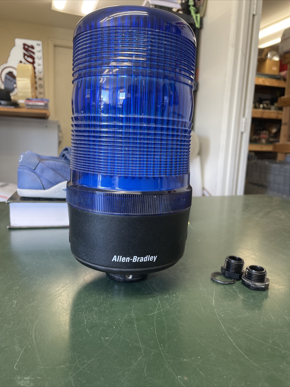 Allen Bradley 855BM-ABN 855BM-ABA24 Screw On Pole 120 mm Blue Beacon ...