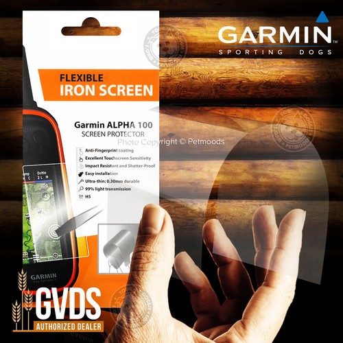 Garmin Alpha 100 Handheld Flexible Iron Screen Protector GVDS | eBay