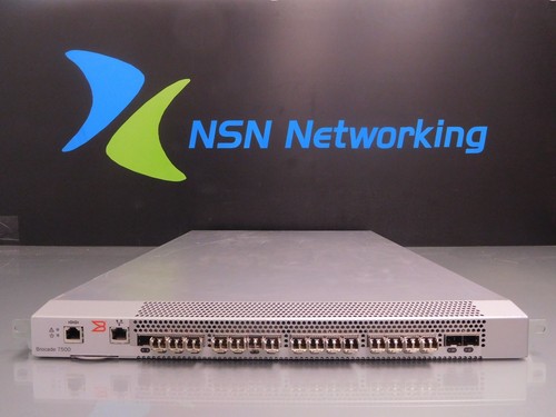 Brocade SilkWorm 7500 16-Port Fibre Channel Switch w/ 15x SFP 80 ...
