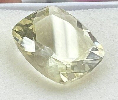 Andesine Yellow Andesine (Yellow Sunstone) 4.72 carats Emerald/cushion ...