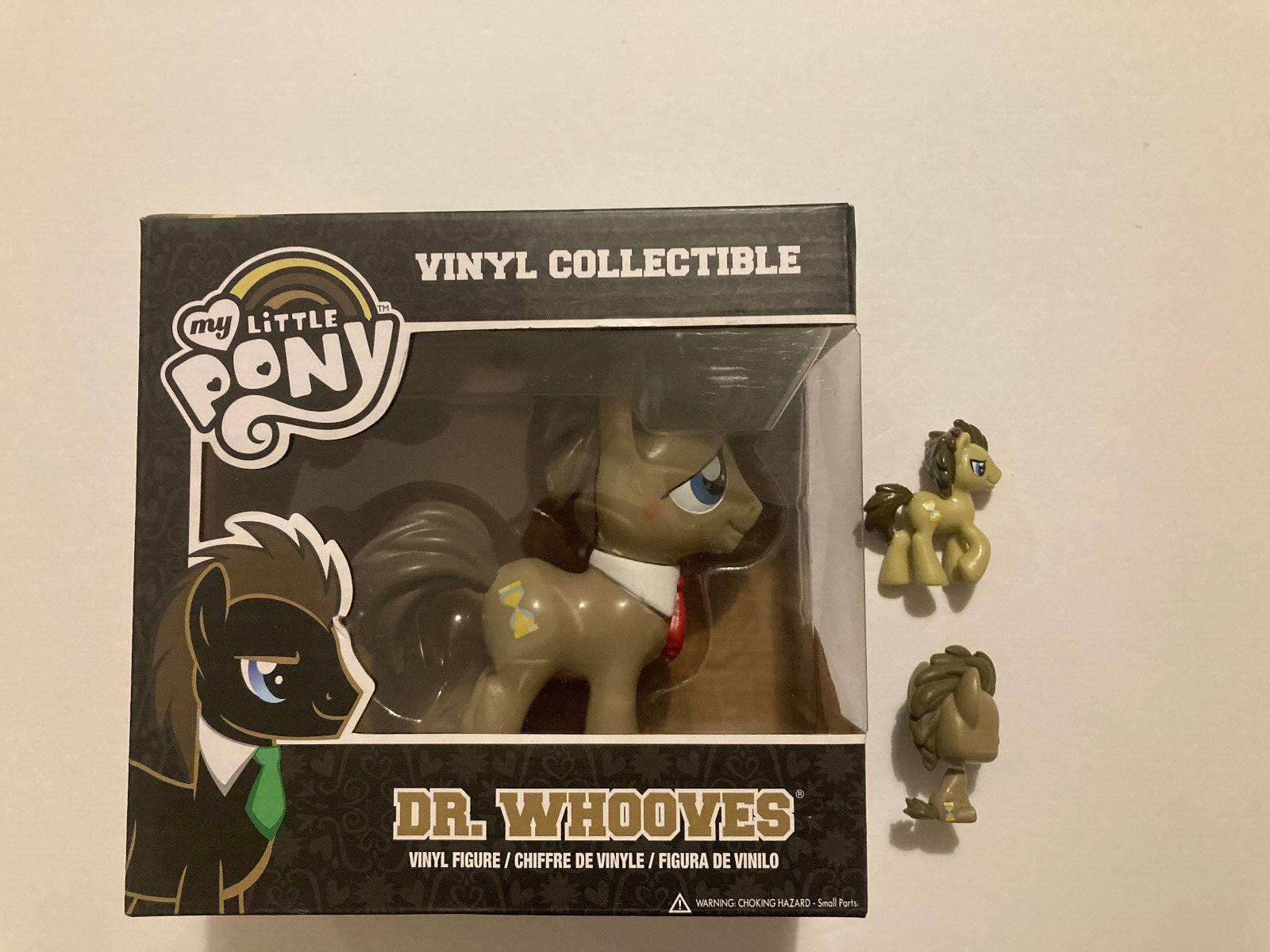 My Little Pony MLP FiM Funko vinyl Dr. Whooves Red Tie NIB + 2 figures