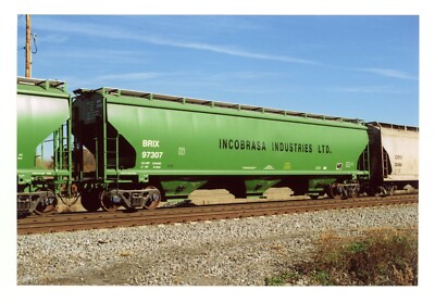 INCOBRASA INDUSTRIES LTD Hopper #BRIX 97307 ORIGINAL 4 x 6 Color Photo ...