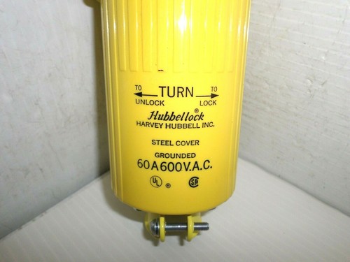 ⭐NEW IN BOX⭐ HUBBELL HBL26418 HUBBELLOCK 60-Amp FEMALE CONNECTOR 60A ...