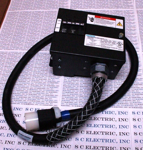 Siemens XQ45RGN w/ BQ3B030, 5ft of #8/5 type w/cord, 1 HBL2813 30A ...