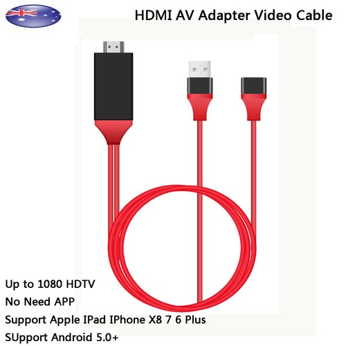 USB 3.1 to HDMI 1080P HD Cable Adapter Cable For Android & iPhone ...
