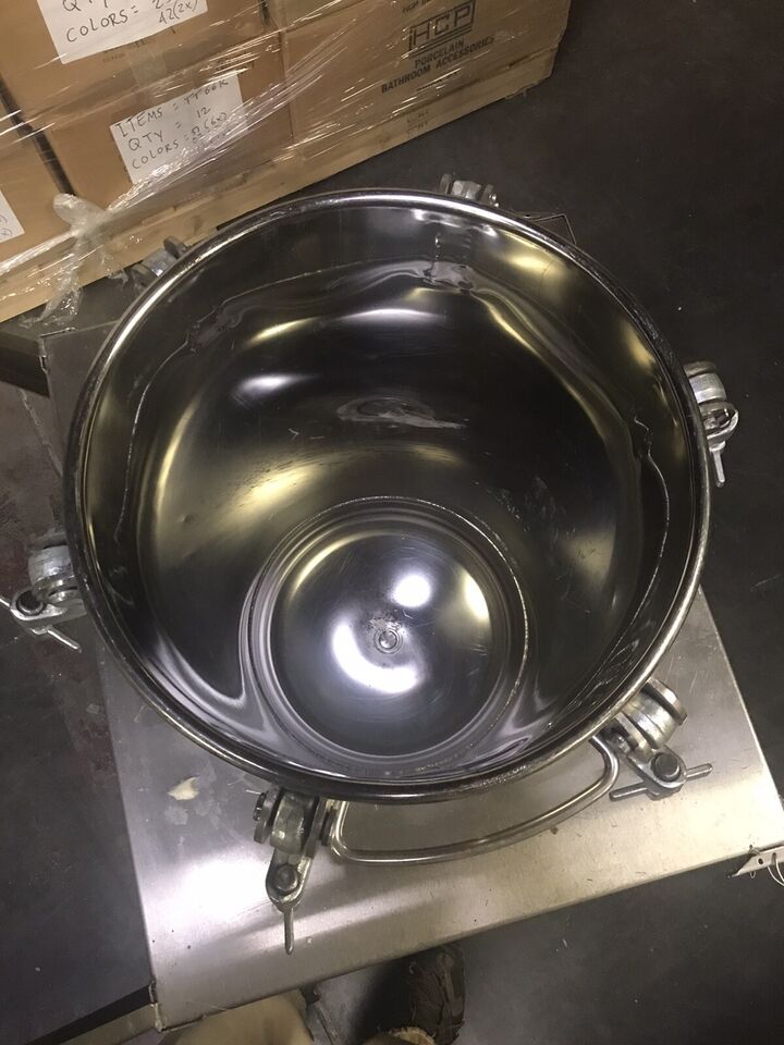 Binks 183S 15 Gallon ASME Stainless Steel Pressure Tank with agitator ...