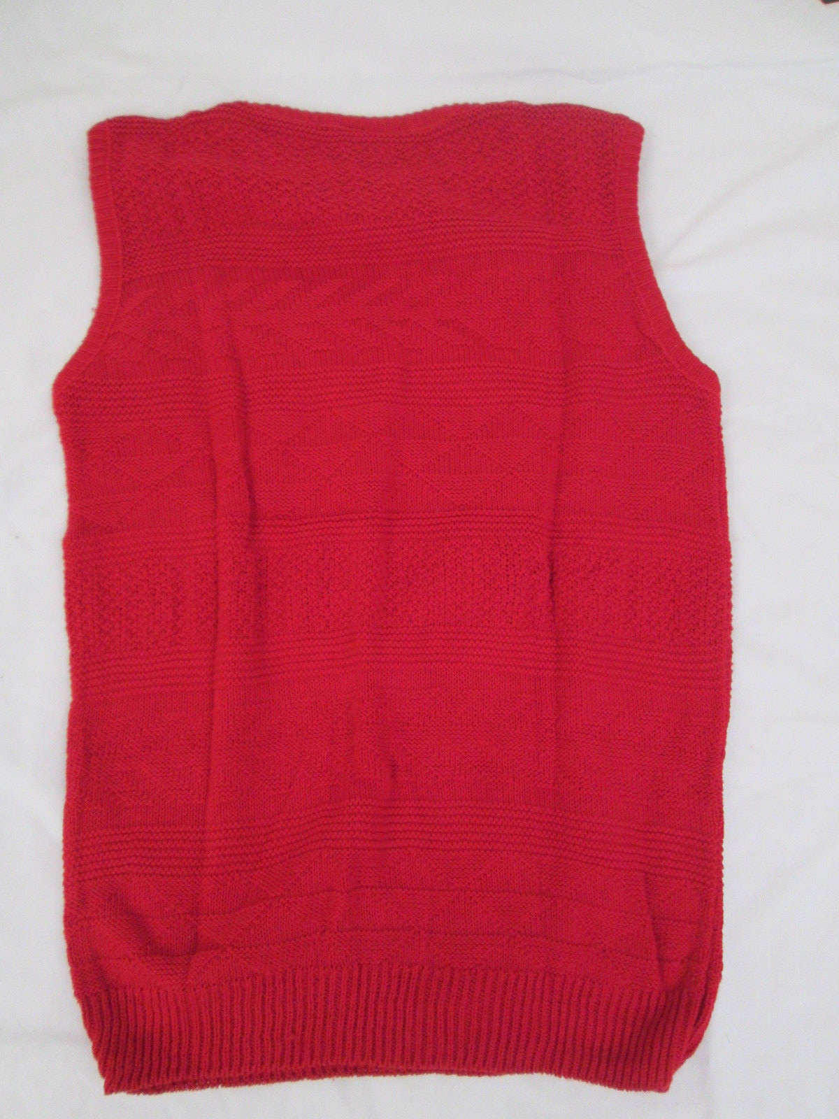 Womens juniors light sweater Vest small 6 8 medium 10 12 Large 14 NEW ...