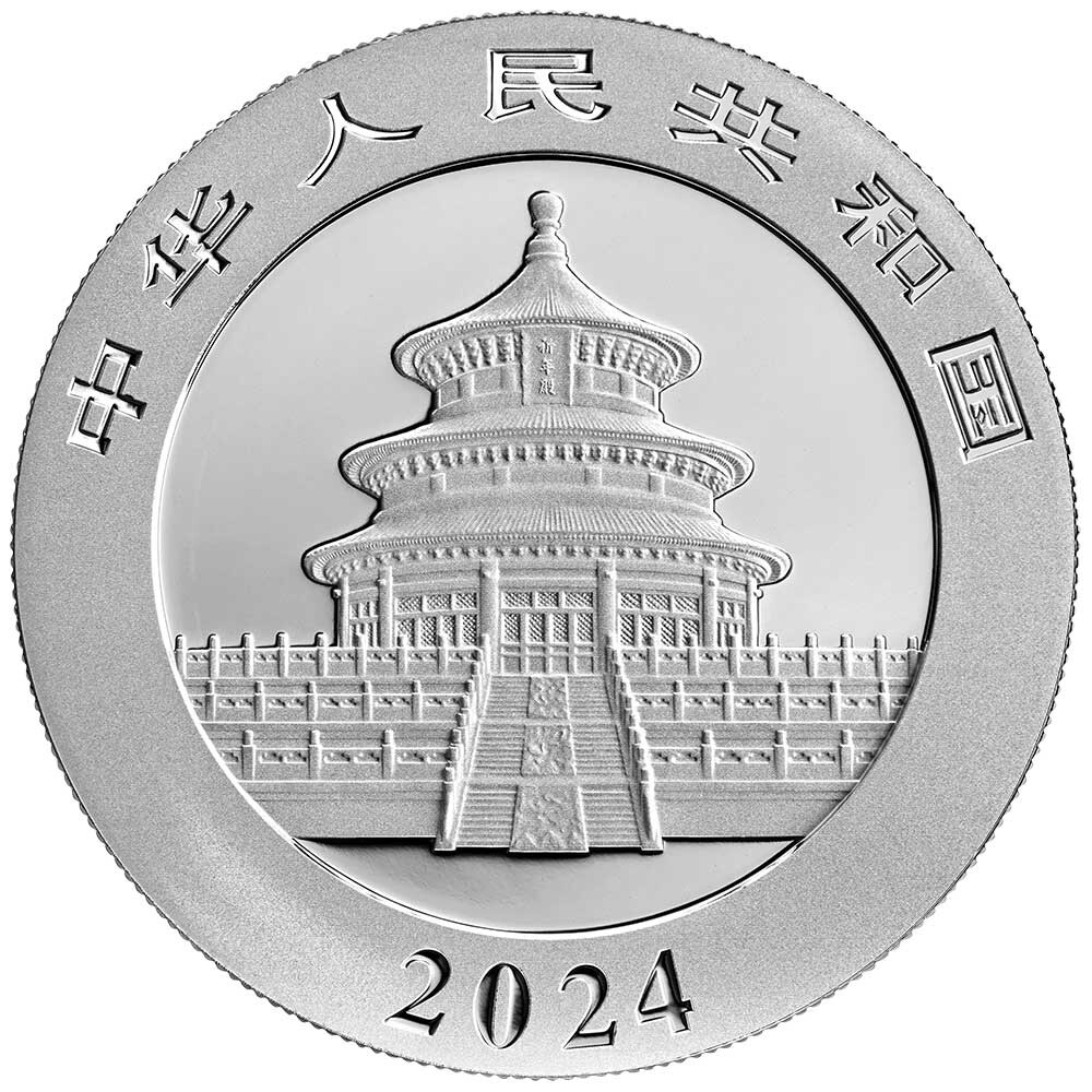 2024 10 Yuan Silver Chinese Panda .999 30g Brilliant Uncirculated | eBay