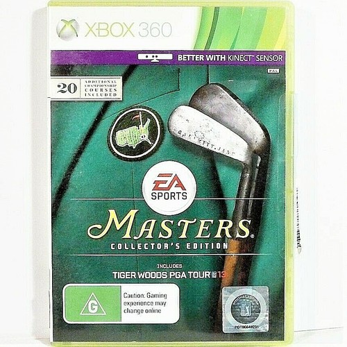 E A SPORTS MASTERS COLLECTOR'S EDITION XBOX 360 GAME PAL "VGC" AUZ ...