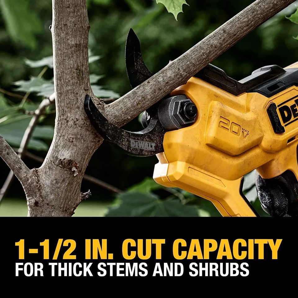 DEWALT DCPR320B 20V MAX Cordless Battery Powered Pruner Coated Blade ...