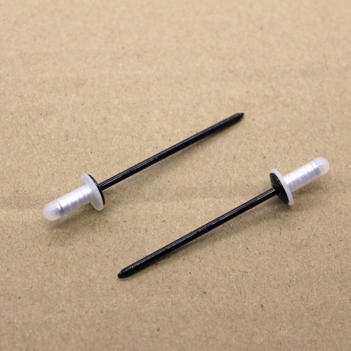 10x With Rubber Cap Alloy Rivet Aluminum Clip For 4mm Hole Fit Toyota ...