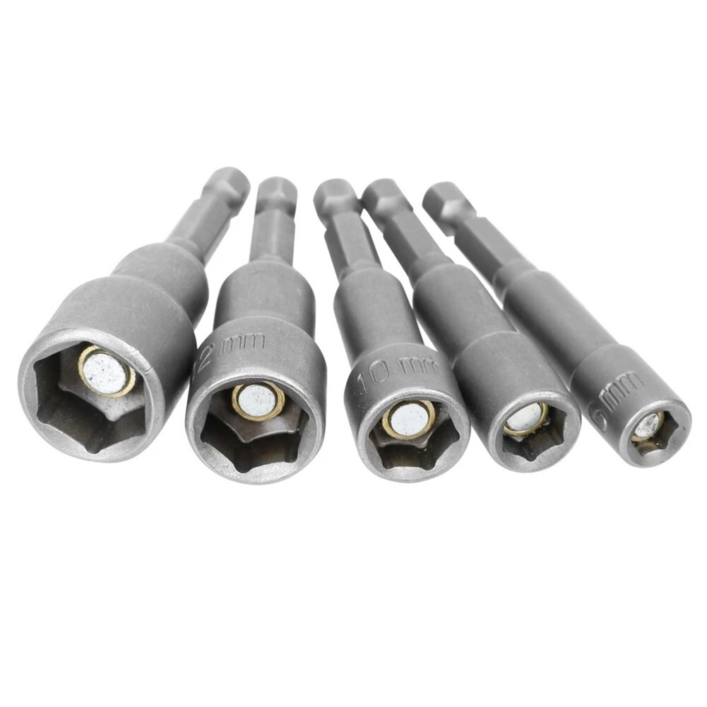 Heavy Duty 6mm 17mm Hex Nut Driver Socket Wrench Set for Professional ...