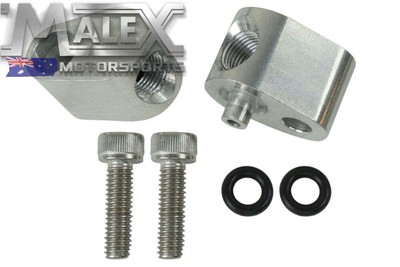 LS LS1 1/8"npt Coolant / Steam Port Adapters for Crossover Hose / Tube ...