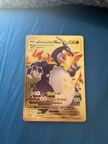 Rare Gold Dracaufeu French Charizard Vmax | eBay