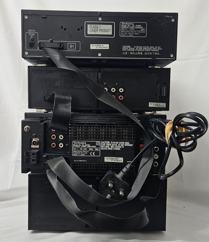 Technics HiFi Stereo Stack System SH-EH60 SA-EH60 SL-EH60 RS-EH60 FULLY ...