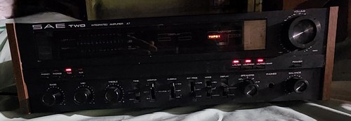 SAE TWO Integrated Amplifier Model A7 POWERS UP | eBay