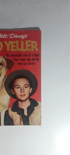 WALT DISNEY'S OLD YELLER FOUR COLOR #869 1957 DELL COMICS MOVIE COMIC ...