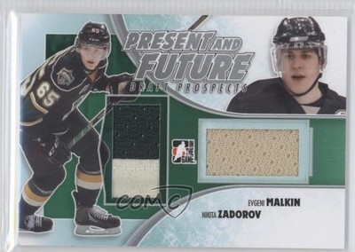 2013 ITG Draft Prospects Silver /90 Nikita Zadorov Evgeni Malkin Rookie ...